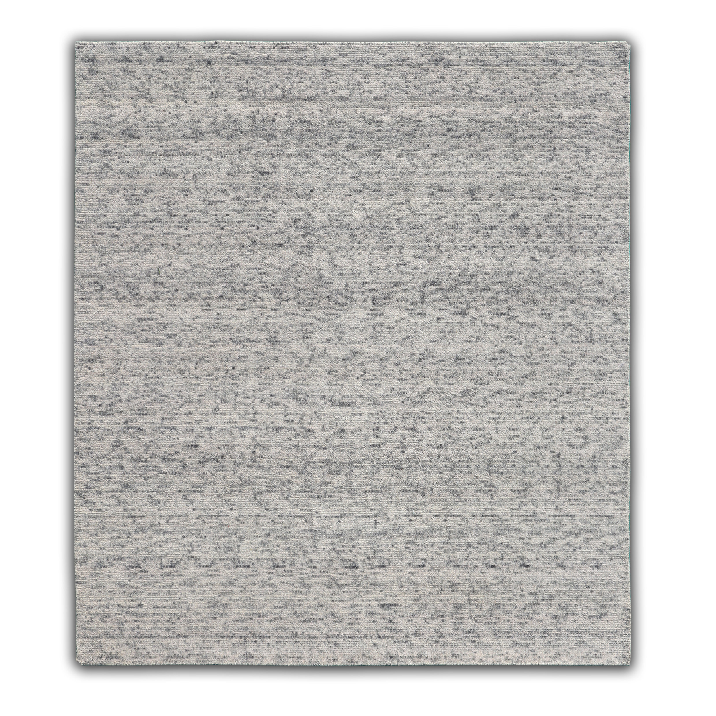 Tufty Home Linea Hand-woven Bluish Grey Rib Cut Wool Area Rug By Tufty ...