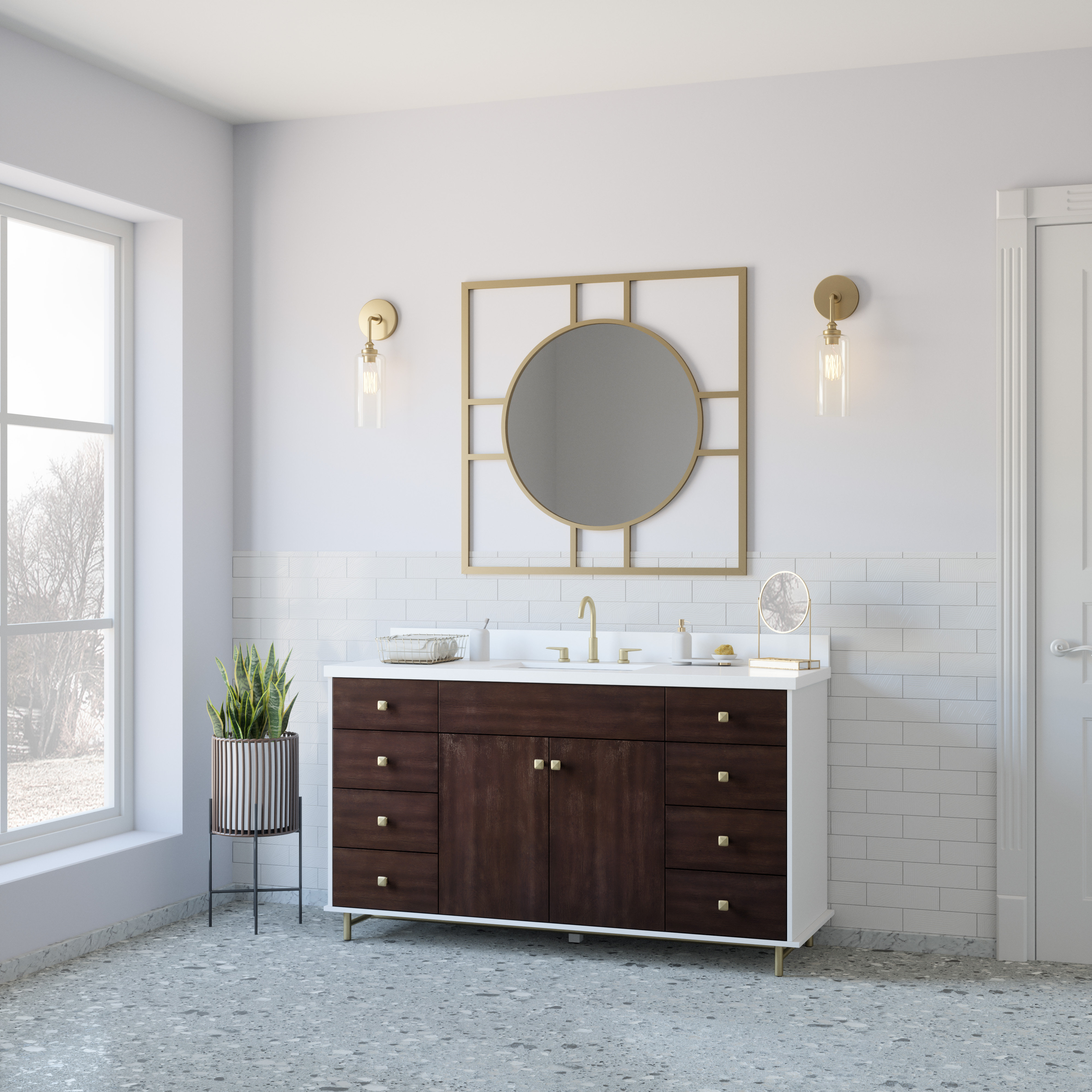 Scott Living Larue 60 Single Bathroom Vanity Set Wayfair