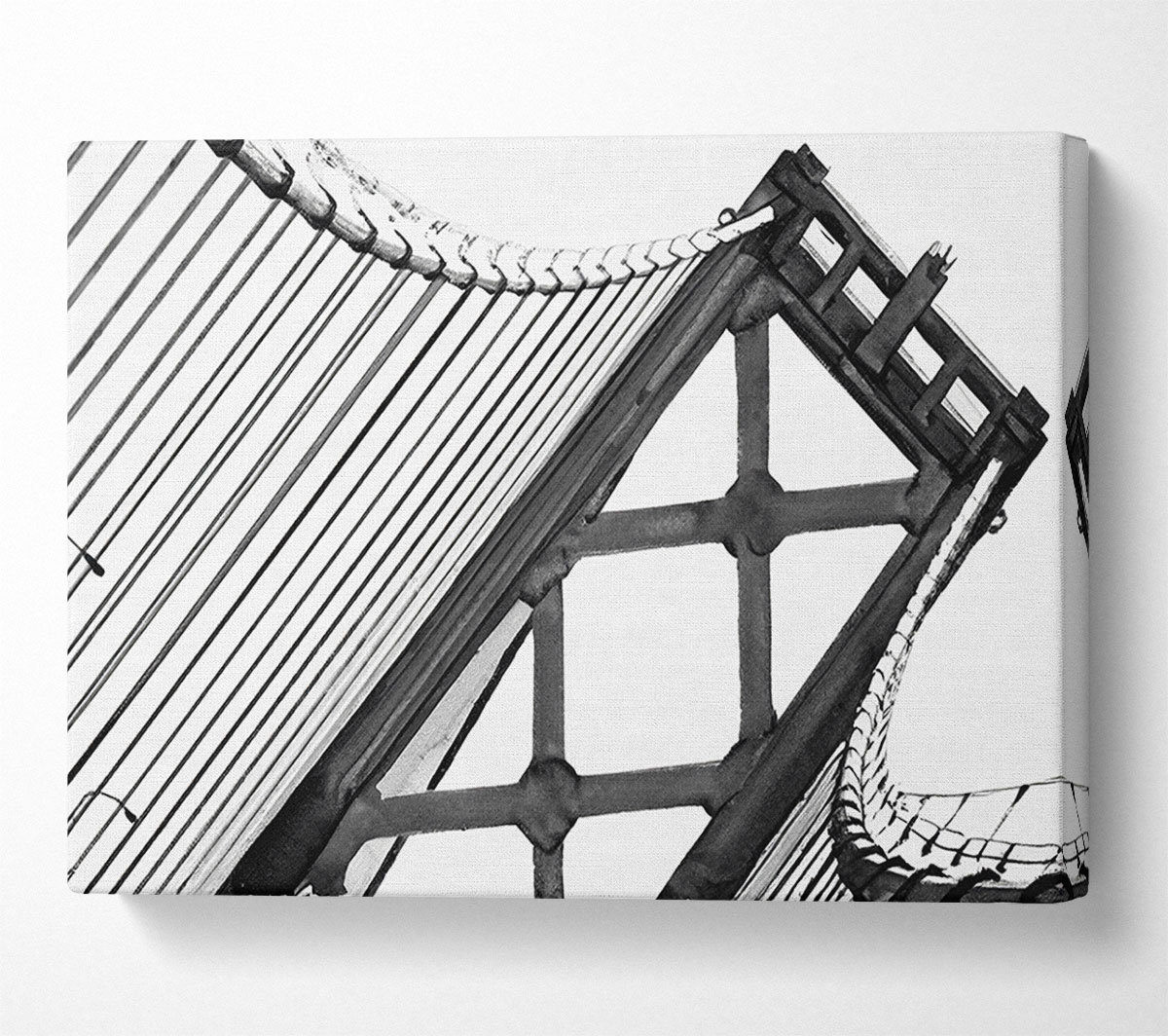 Borough Wharf Its Certainly A Thrill - Wrapped Canvas Art Prints ...
