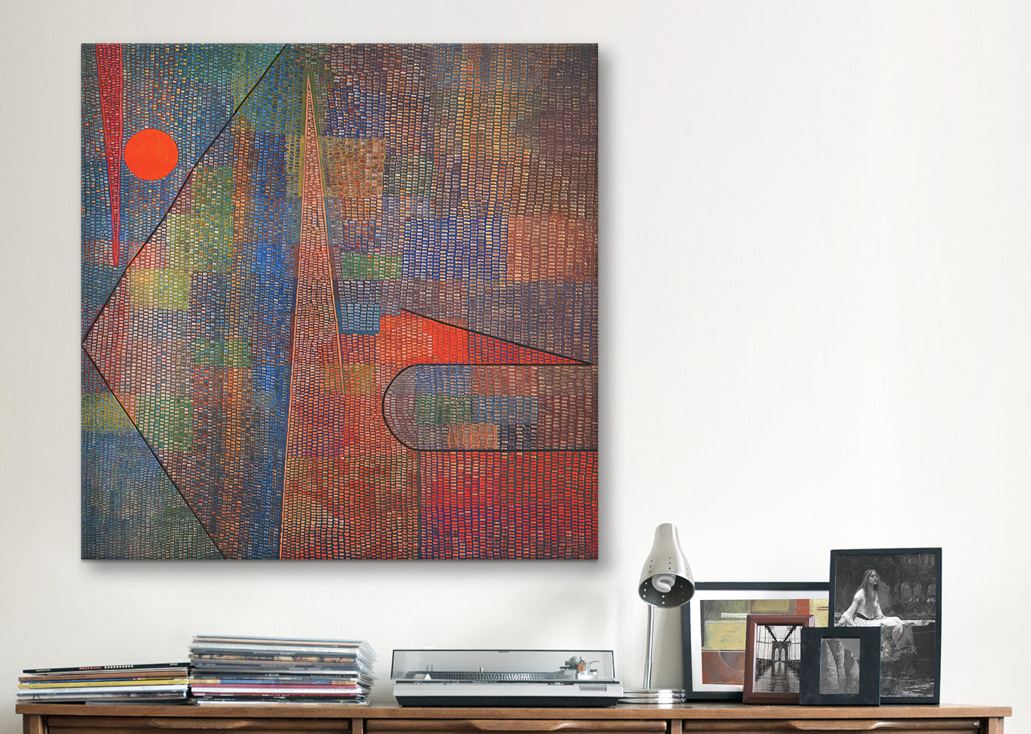 Vault W Artwork 'Ad Parnassum' by Paul Klee Canvas Wall Art | Wayfair
