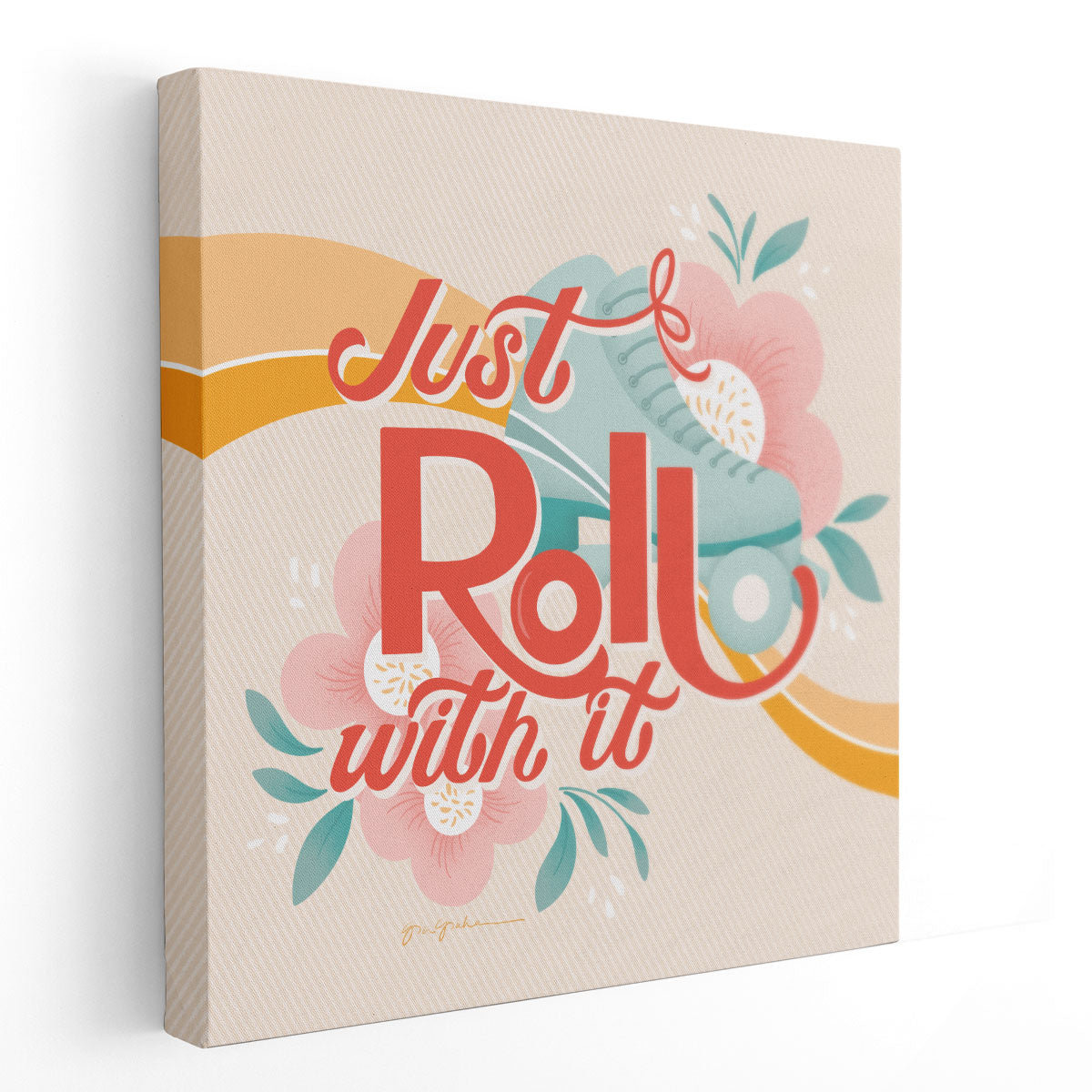 Trinx Roll With It I - Canvas Print Wall Art | Wayfair