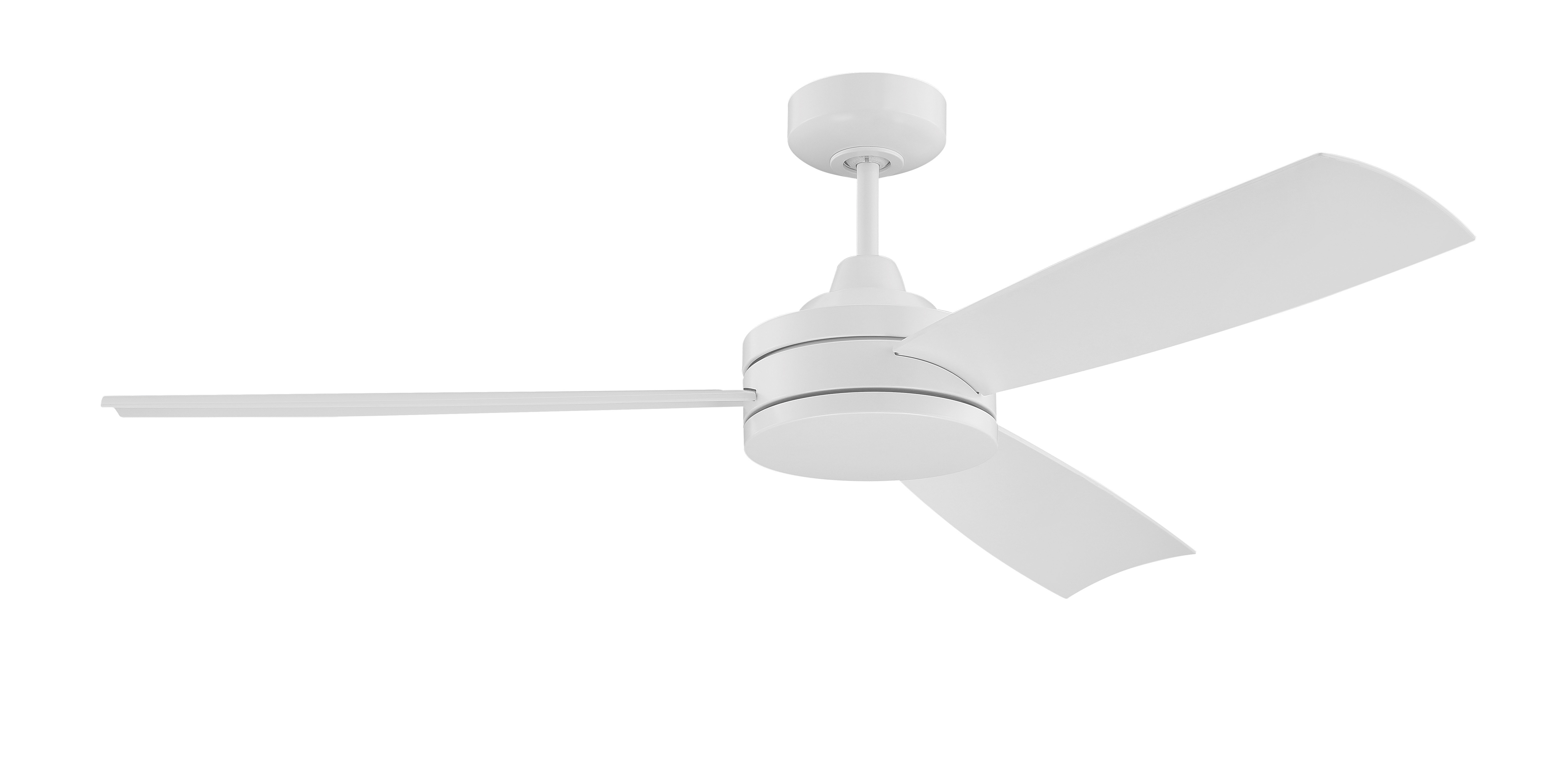 Latitude Run® 54'' Melaher 3 - Blade Propeller Ceiling Fan with Wall ...