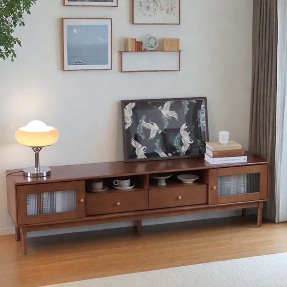 AWORET Retro minimalist design unique TV cabinet | Wayfair