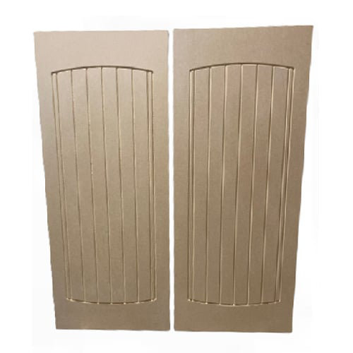 SwingingCafeDoors Beadboard Unfinished Café Door | Wayfair