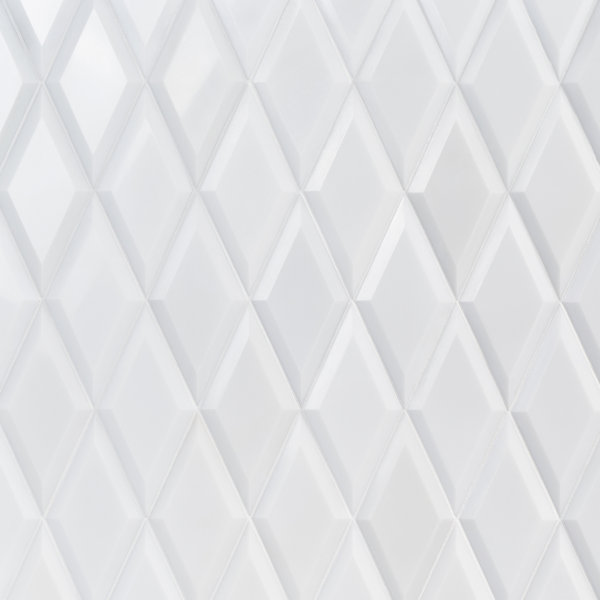 Bond Tile Macon Beveled Marble Tile 5.51'' W x 11.81'' L Natural Stone ...
