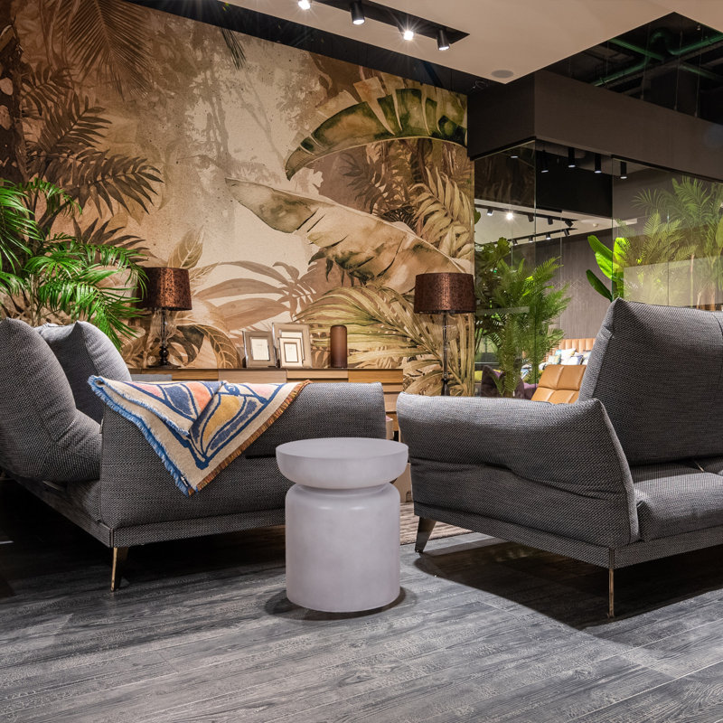 Hokku Designs Caithlin 14.6“ Dia Cylindrical End Table | Wayfair