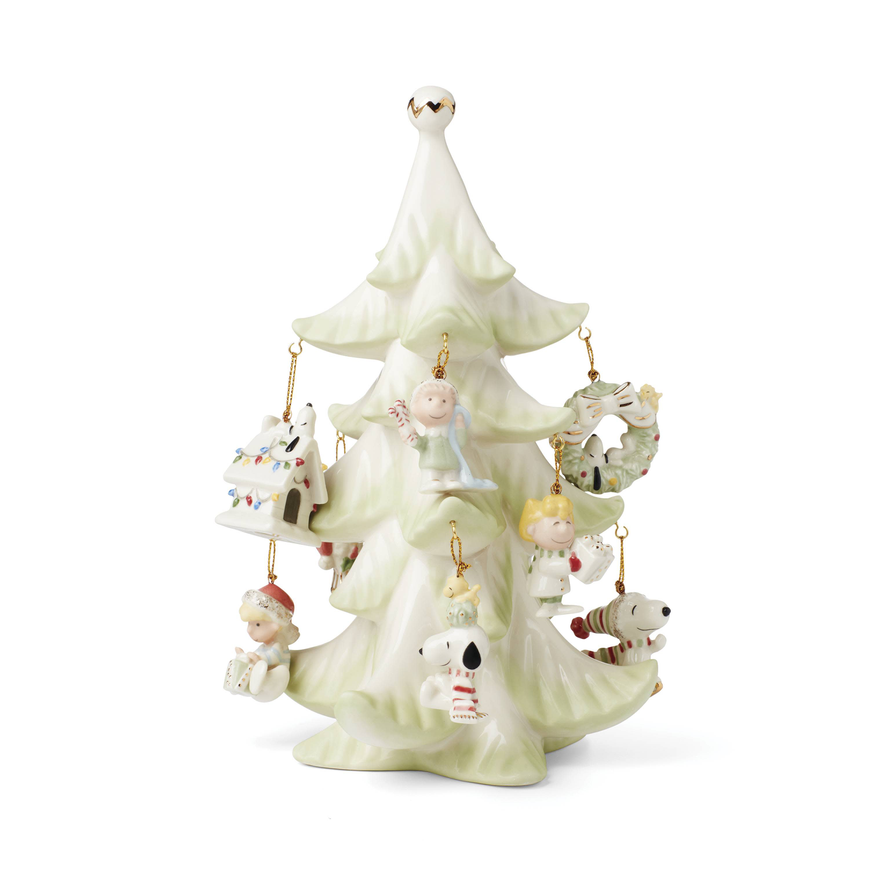 Lenox Snoopy & Friends Christmas Tree Ornament Set & Reviews | Birch Lane