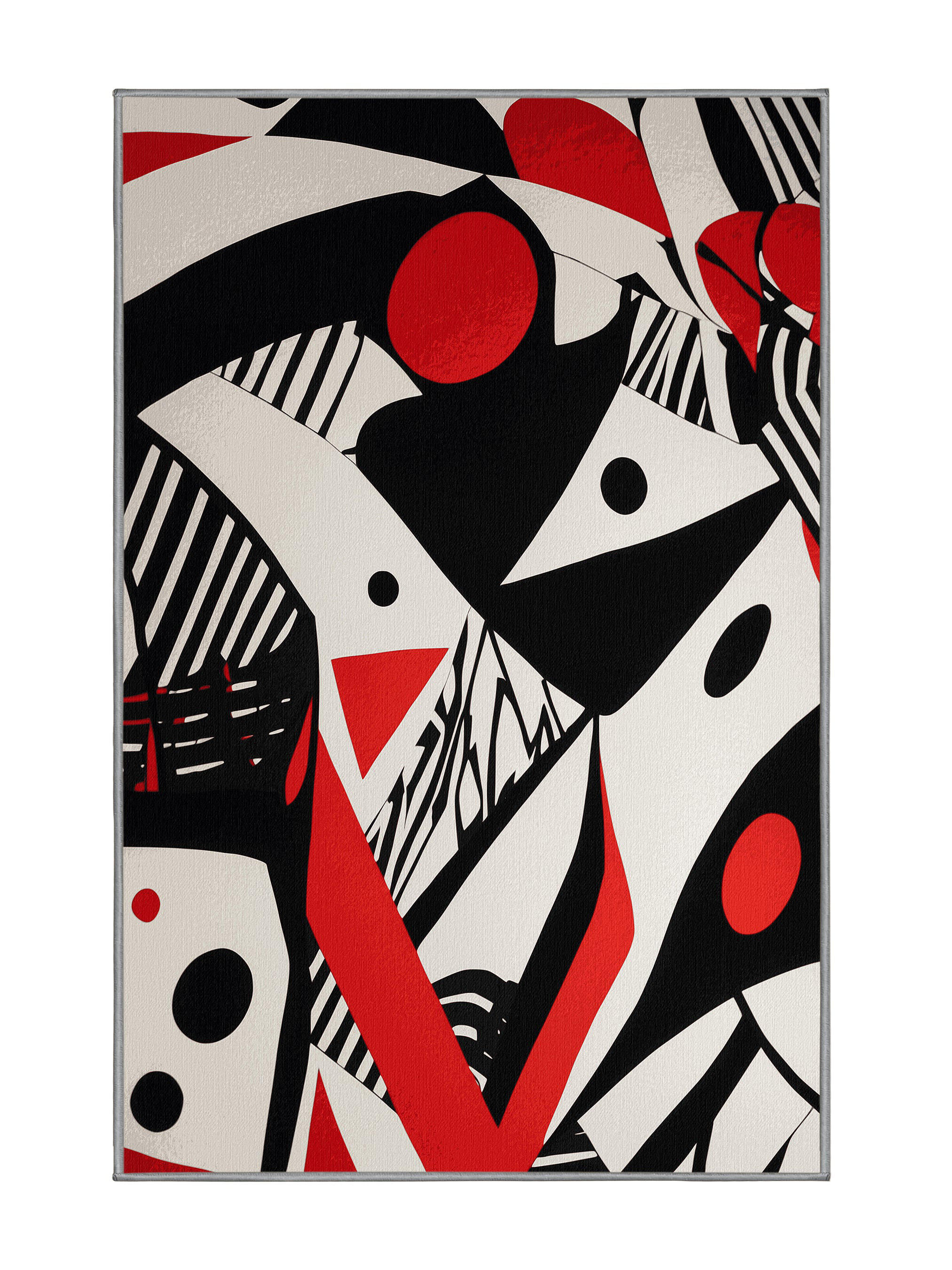 Wrought Studio™ Cerise Wave Rug | Wayfair