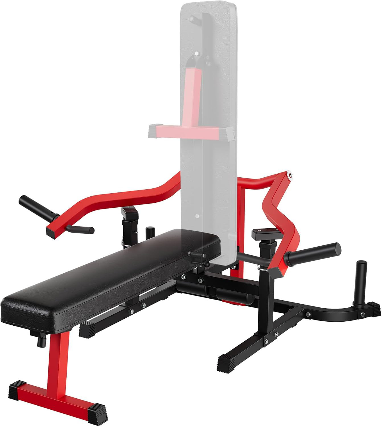 Homhougo Chest Press Machine, 1050LBS Capacity Chest Fly Machine with ...