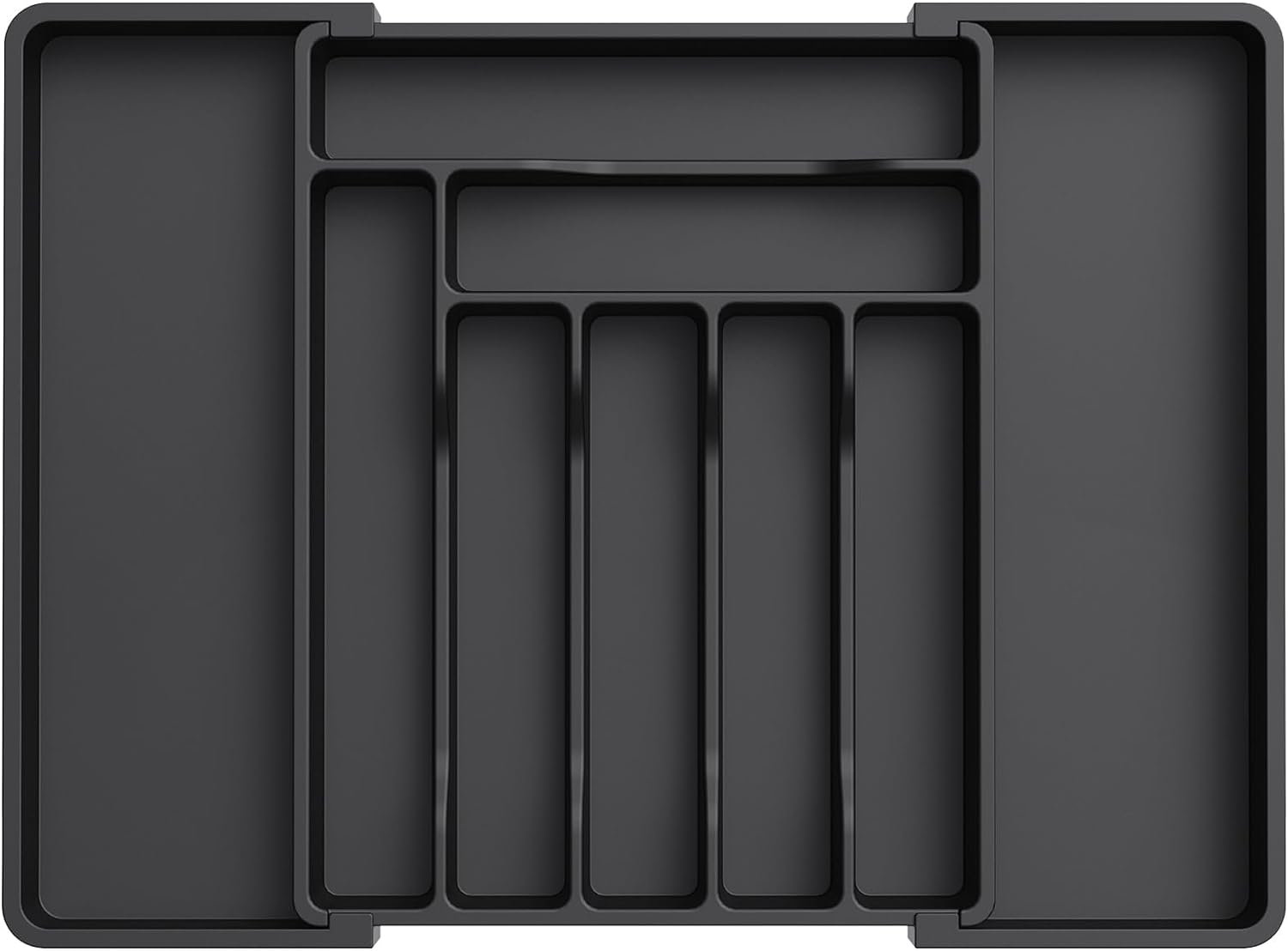 Rebrilliant Nikel Expandable Drawer Organizer for Utensils Holder ...