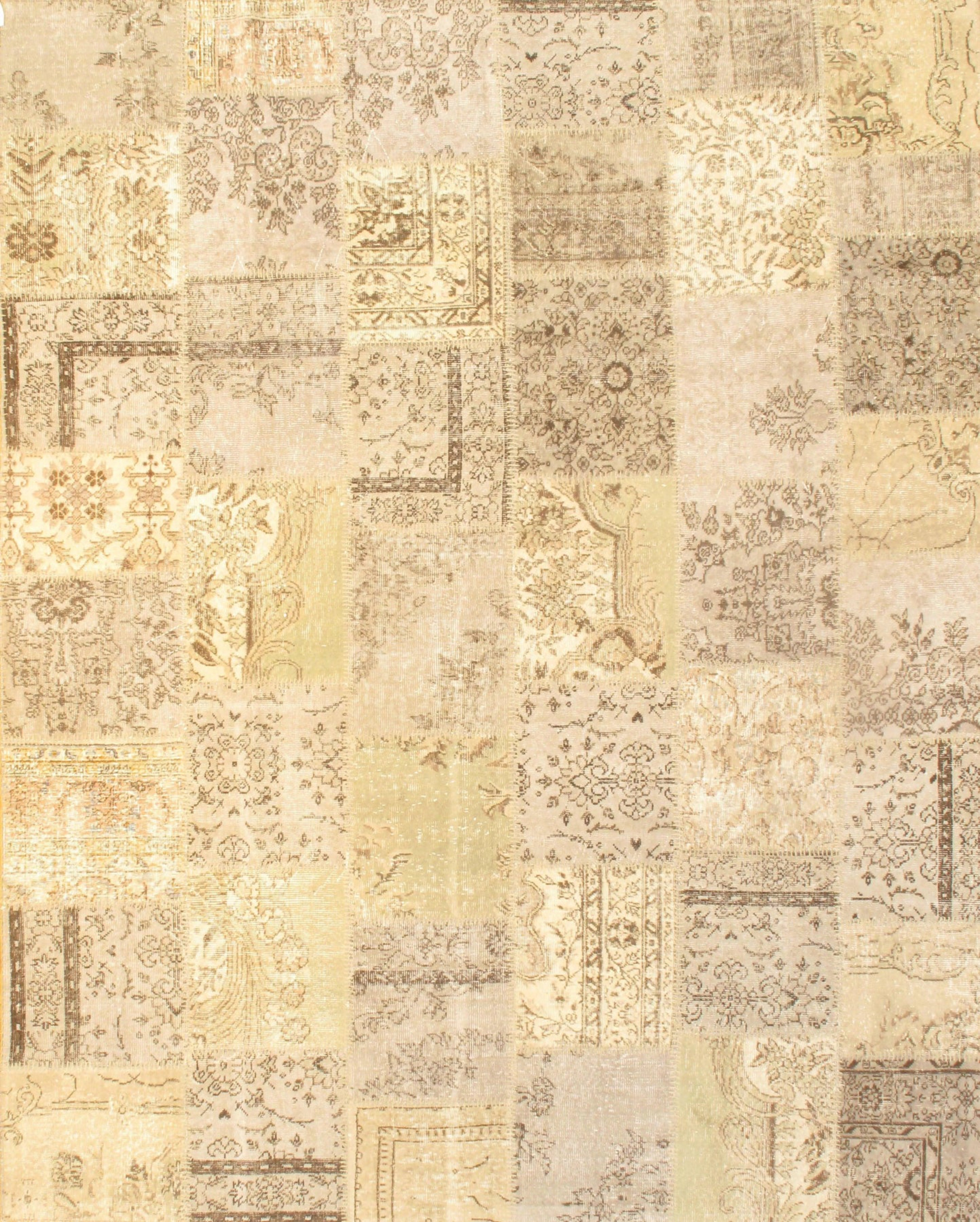 Isabelline Patchwork Handmade Rectangle 8'1' x 10' Cotton/Wool Area Rug ...