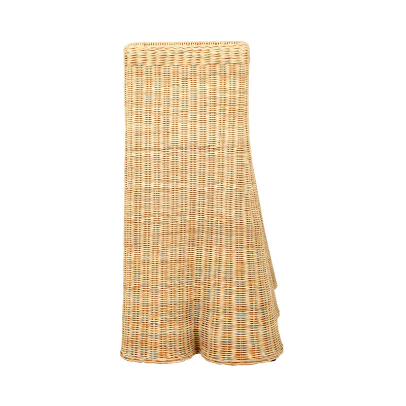 Birch Lane™ Cabo 36" Scalloped Rattan Console Table & Reviews | Wayfair