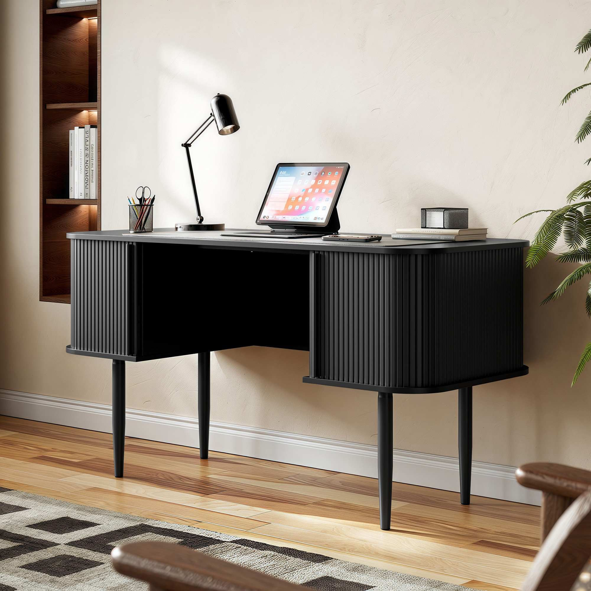 Ebern Designs Writing Desk & Reviews | Wayfair