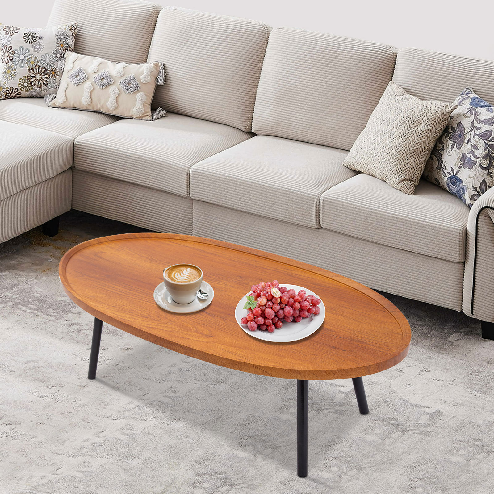 George Oliver Modern Coffee Table/Side Table For Living Room Reception ...