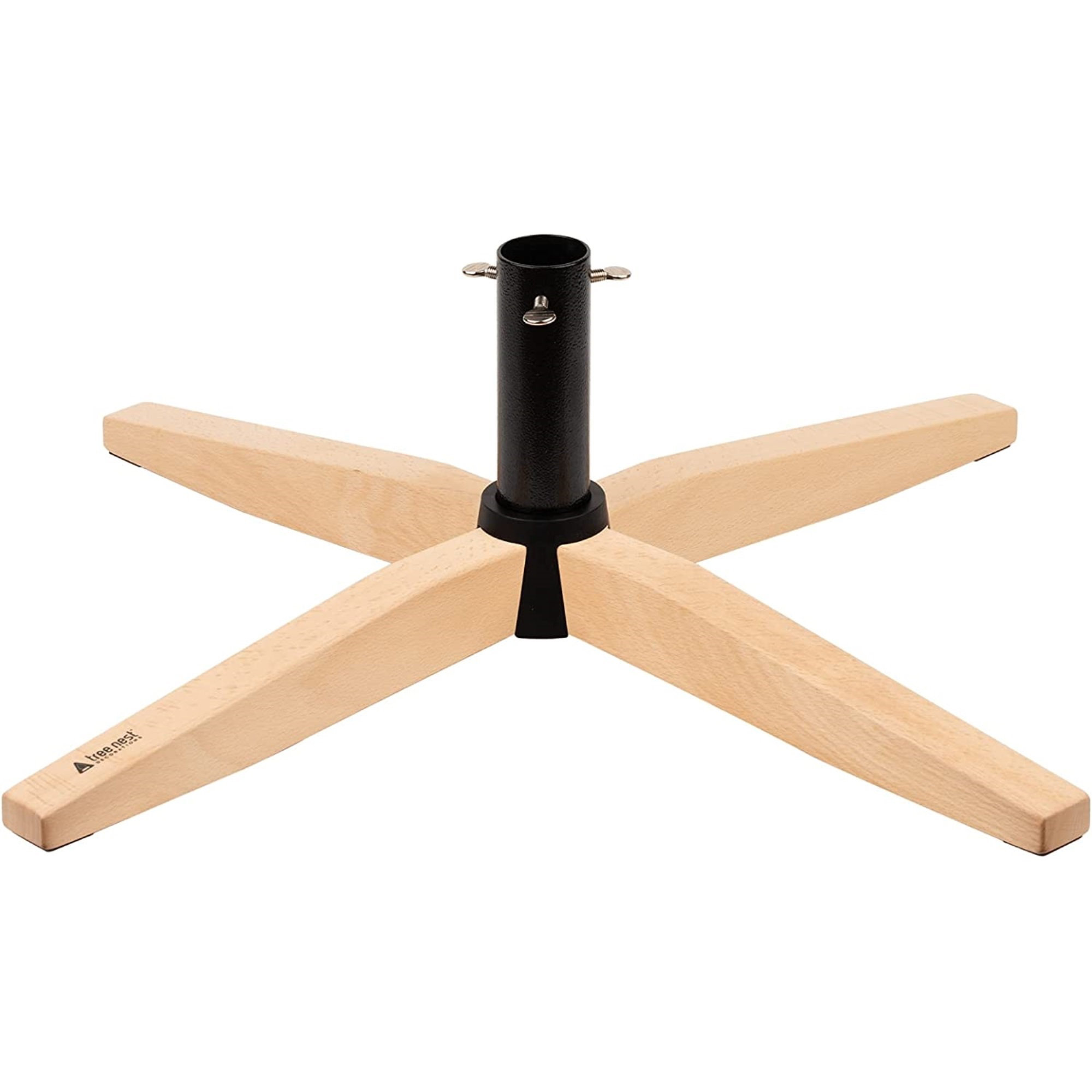 TreeNest Wood Artificial Tree Stand For Max. Tree Height 6 - 7.9 Ft ...