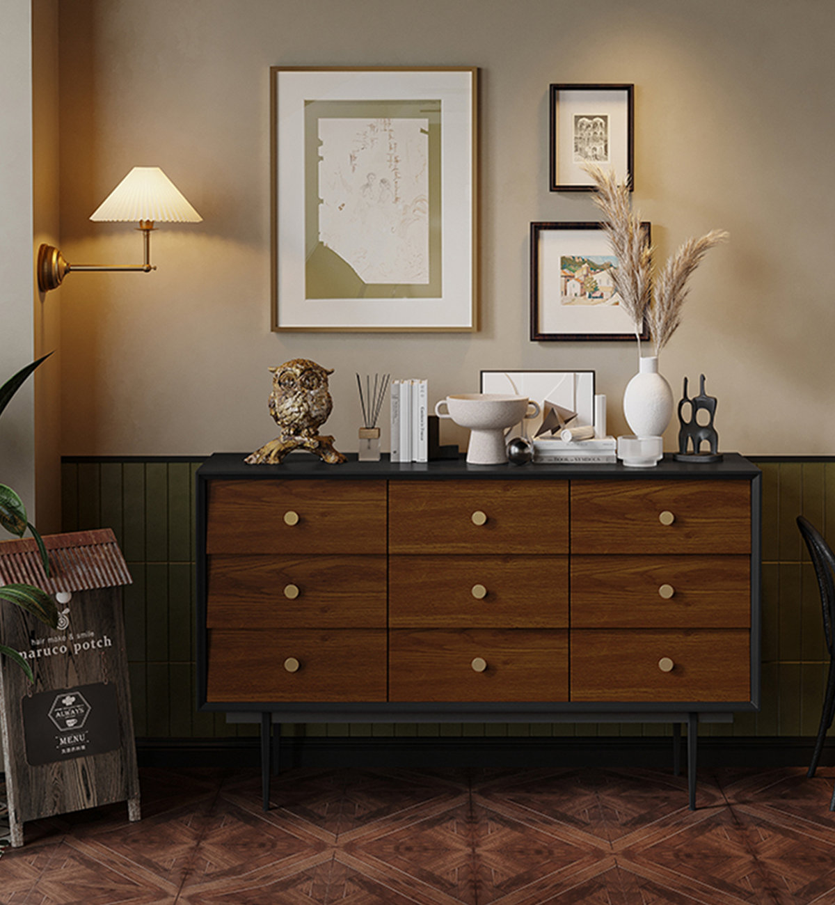 Finesse Furni Vintage Elegant Large Capacity Accent Chest - Wayfair Canada