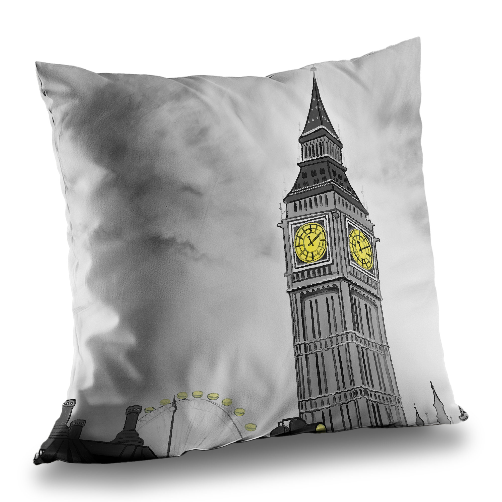 Begin Edition International Inc. Outline of Big Ben in London - Poly ...