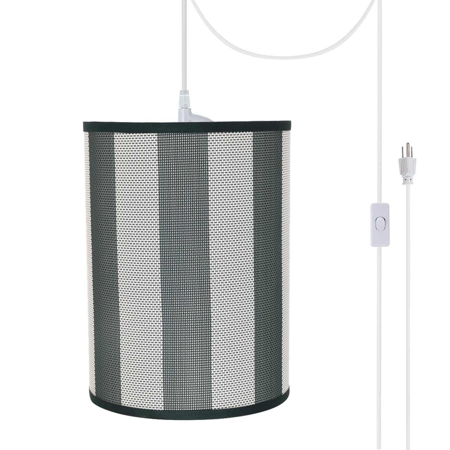 Charlton Home® Boylon 1 - Light Single Drum Pendant | Wayfair