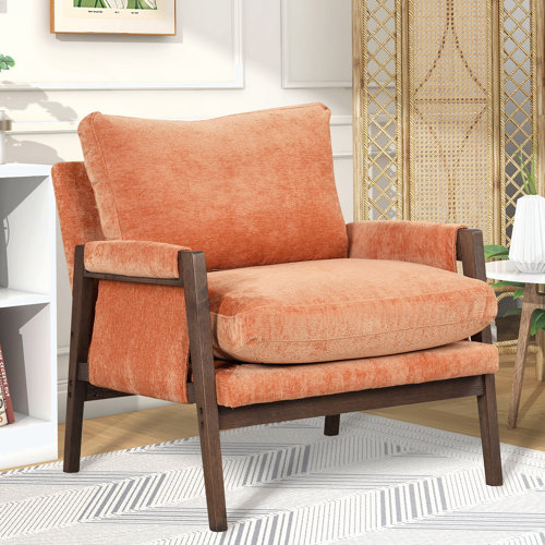 Arm Red Accent Chairs You'll Love | Wayfair