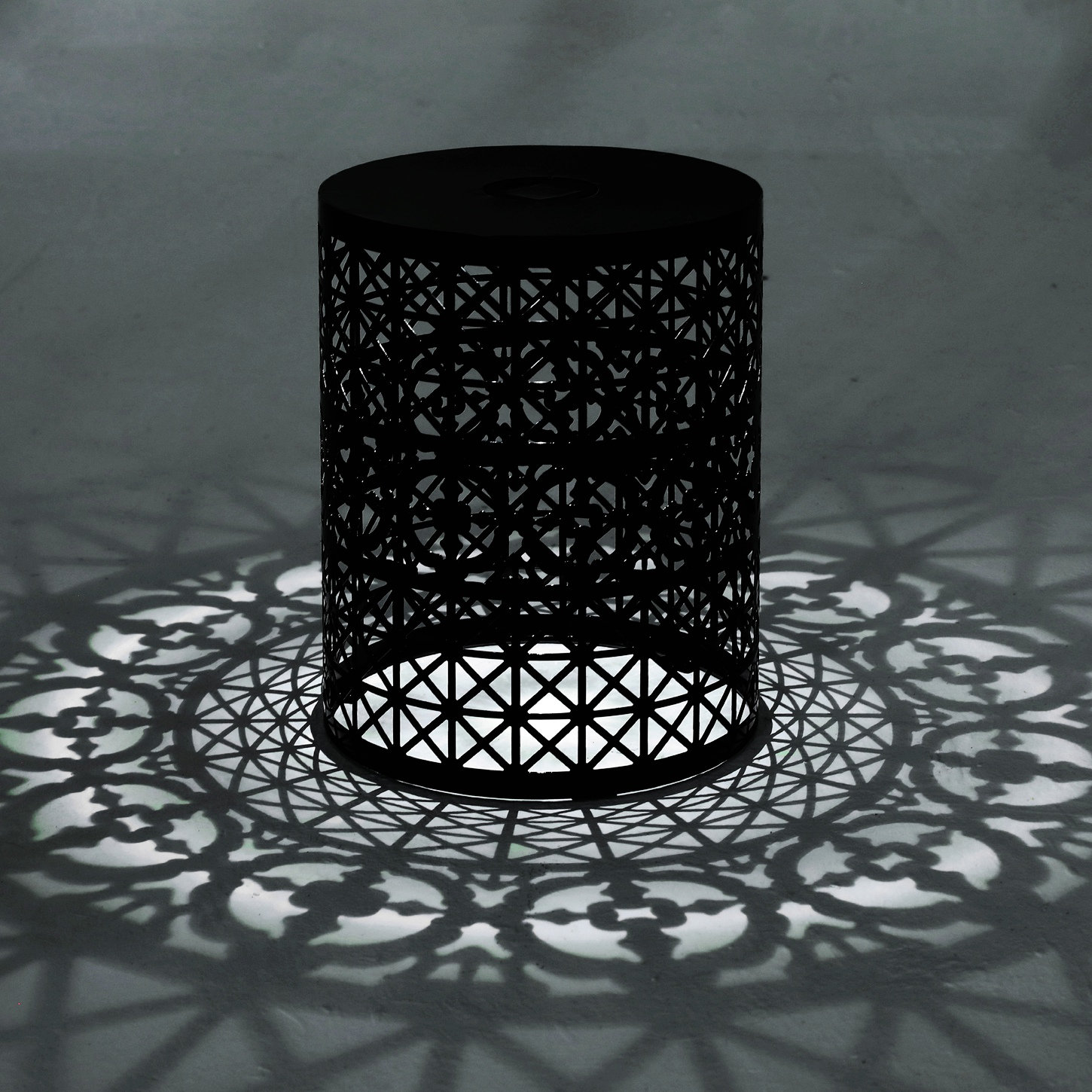Ebern Designs Raabia Round 12.55'' Outdoor Side Table | Wayfair