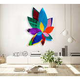 UniQstiQ Handmade Modern Abstract Wall Decor on Acrylic | Wayfair