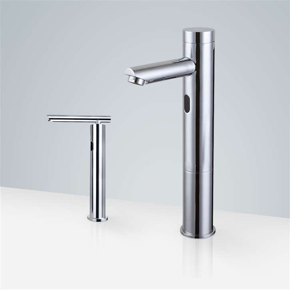FontanaShowers St. Gallen Chrome Motion Sensor Faucet Modern Touchless ...