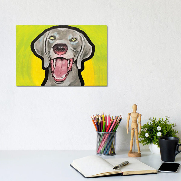 East Urban Home " Weimeraner " by Allison Grey - Wayfair Canada