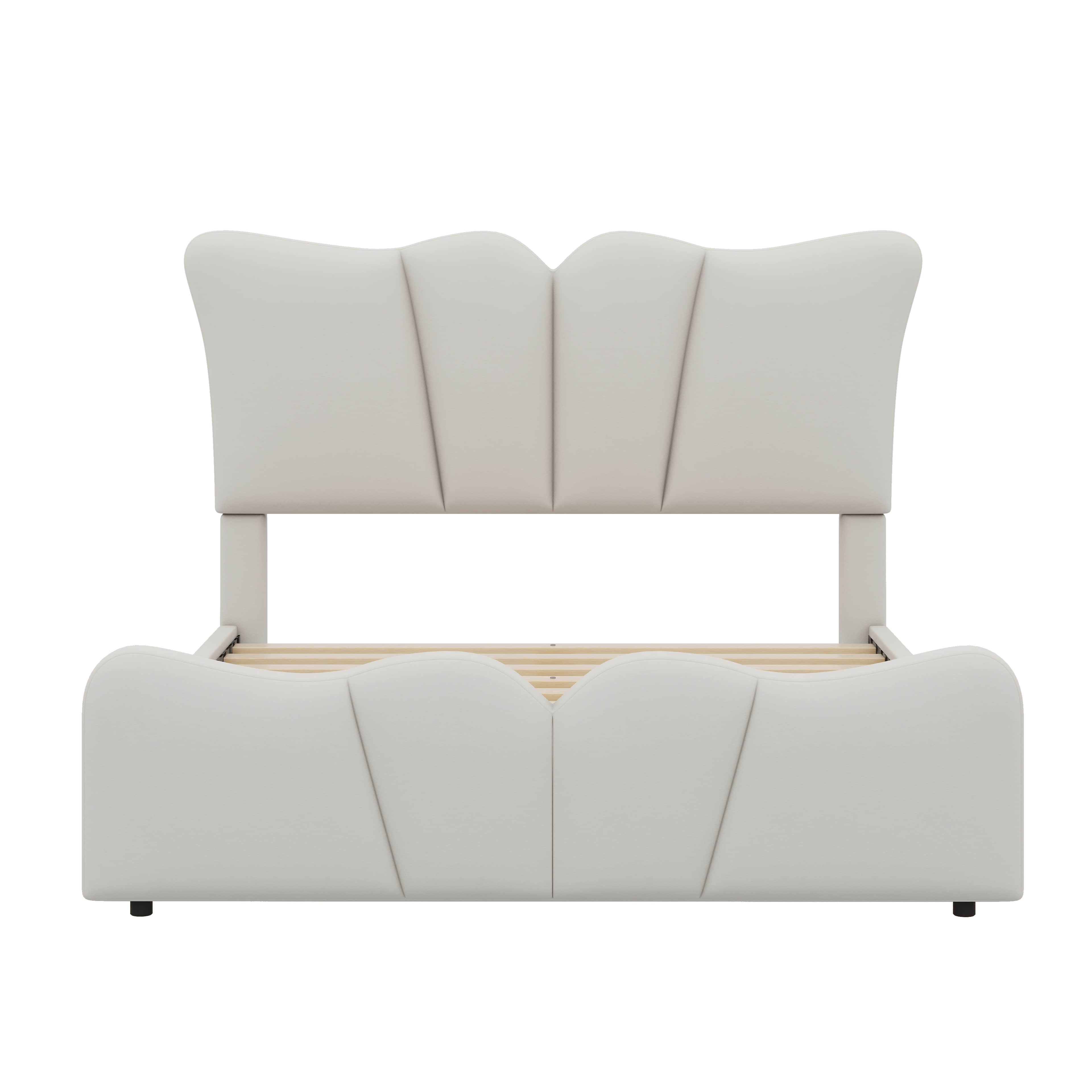 Mercer41 Full Size Upholstered Platform Bed | Wayfair