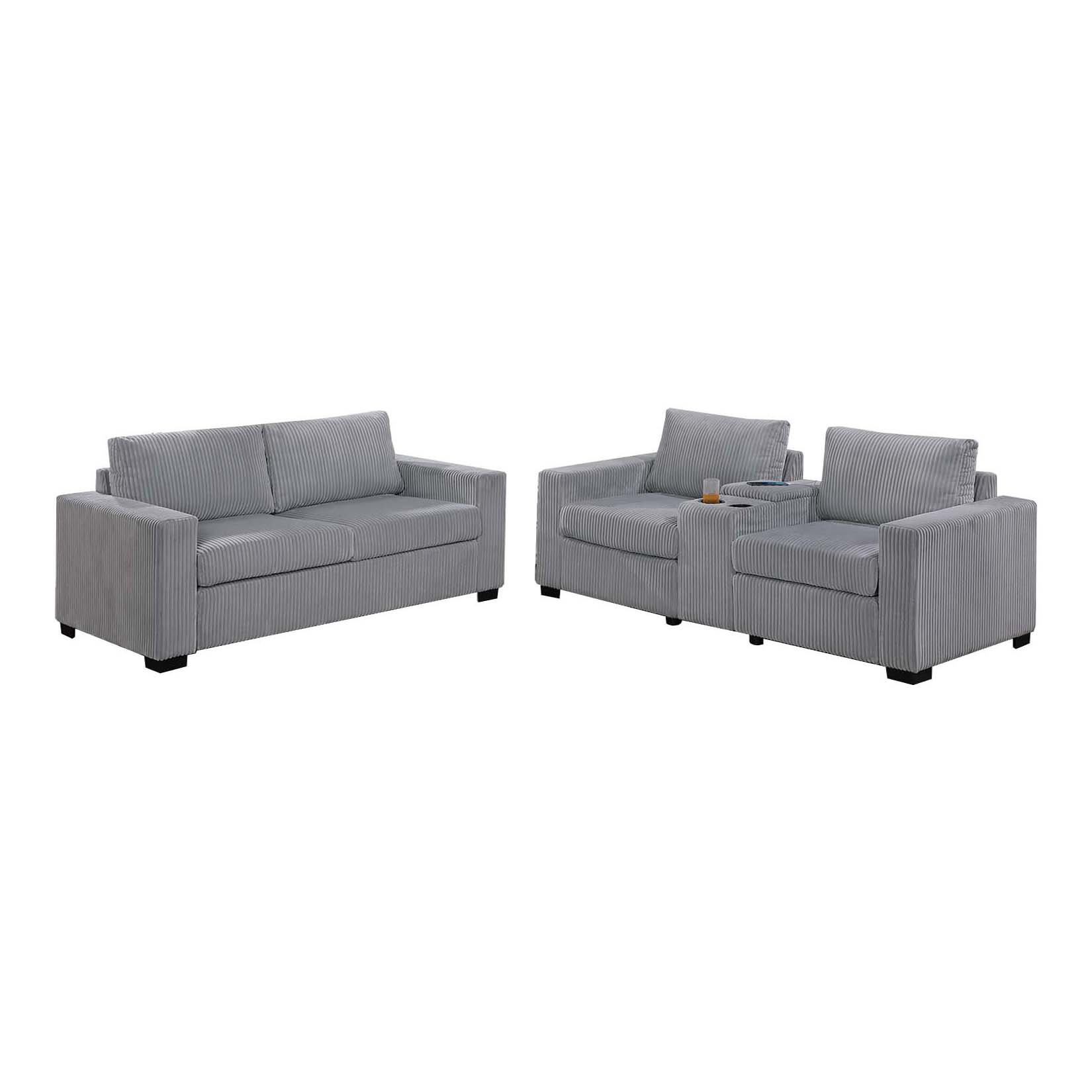 Mercer41 2-Piece Sofa Set - Wayfair Canada