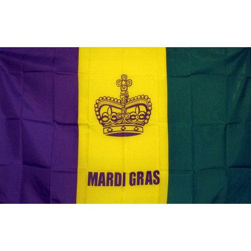 Trinx Mardi Gras Historical Traditional Flag | Wayfair