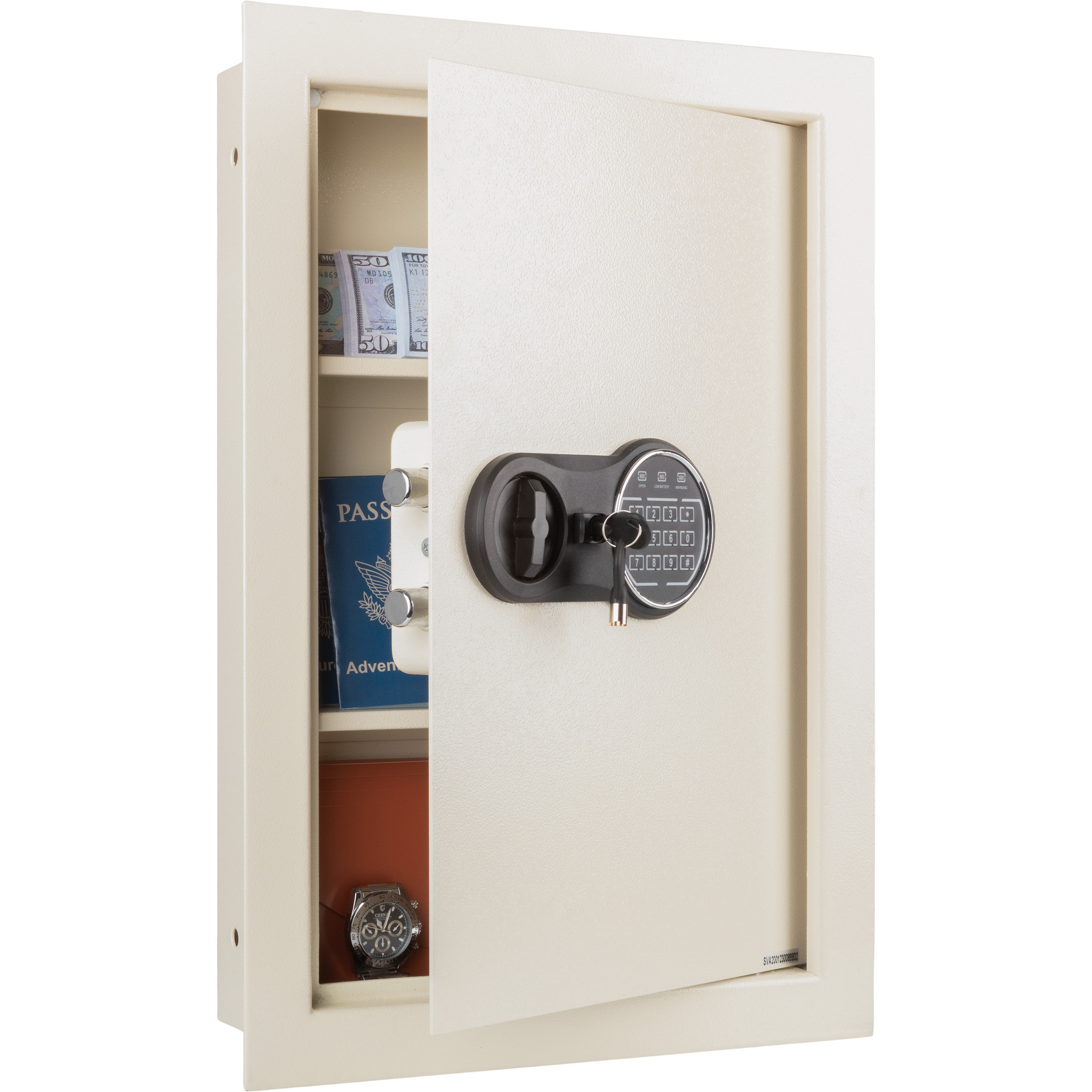 Paragon Safes Home Safe - Business Safe with Keypad and 2 Manual Override Keys - Protects Cash ...