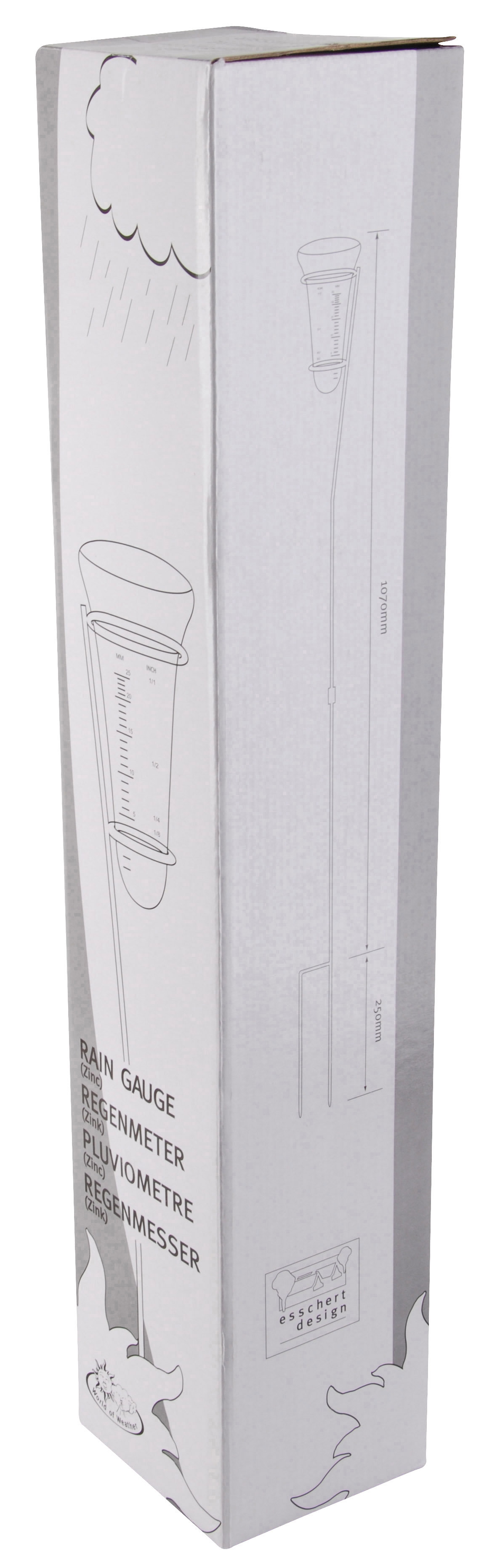 ClearAmbient Rain Meter (Zinc) | Wayfair.co.uk