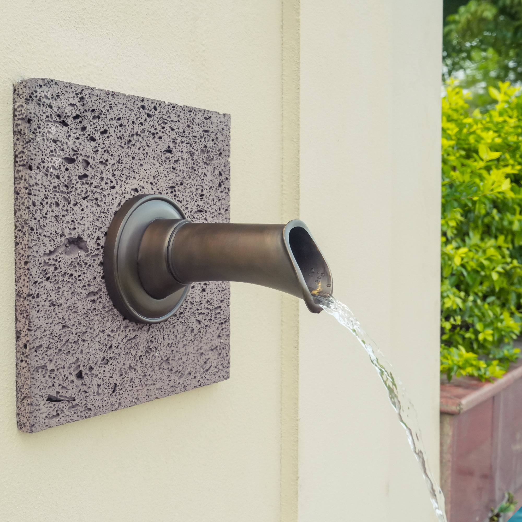 Ebern Designs Solid Brass Made Exquisite Handcrafted Waterfall Spout ...