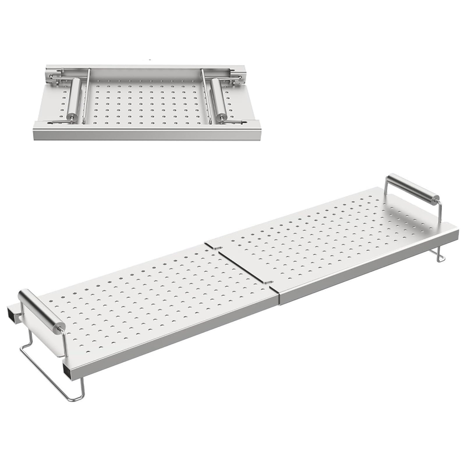 LIFETIME FLOORING LLC Adjustable Griddle Warming Rack Grill Warming ...