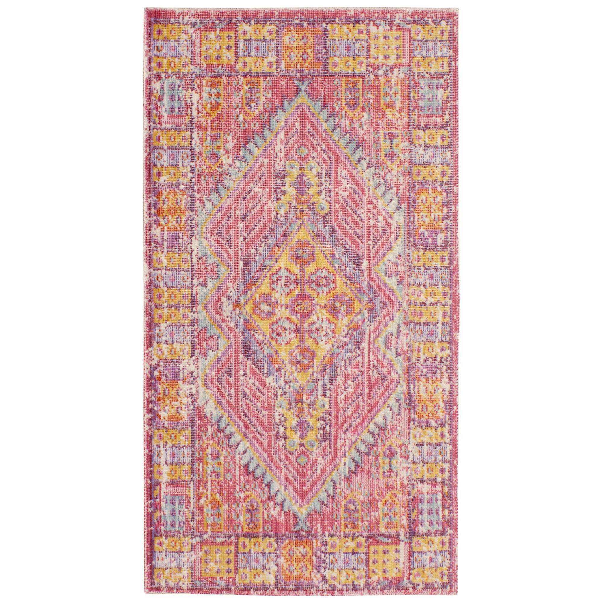French Connection Oriental Handmade Kilim Red/Yellow Area Rug | Wayfair