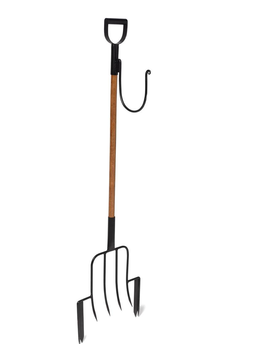 Gardener's Supply Company Pitchfork Hose Butler | Wayfair