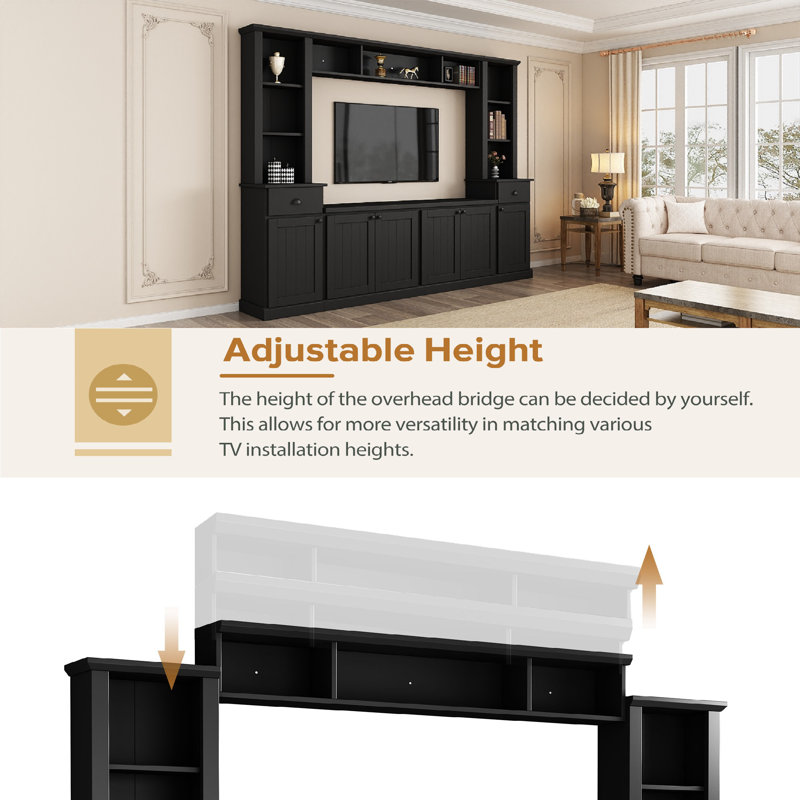 Red Barrel Studio® Adnel 103'' Media Center | Wayfair