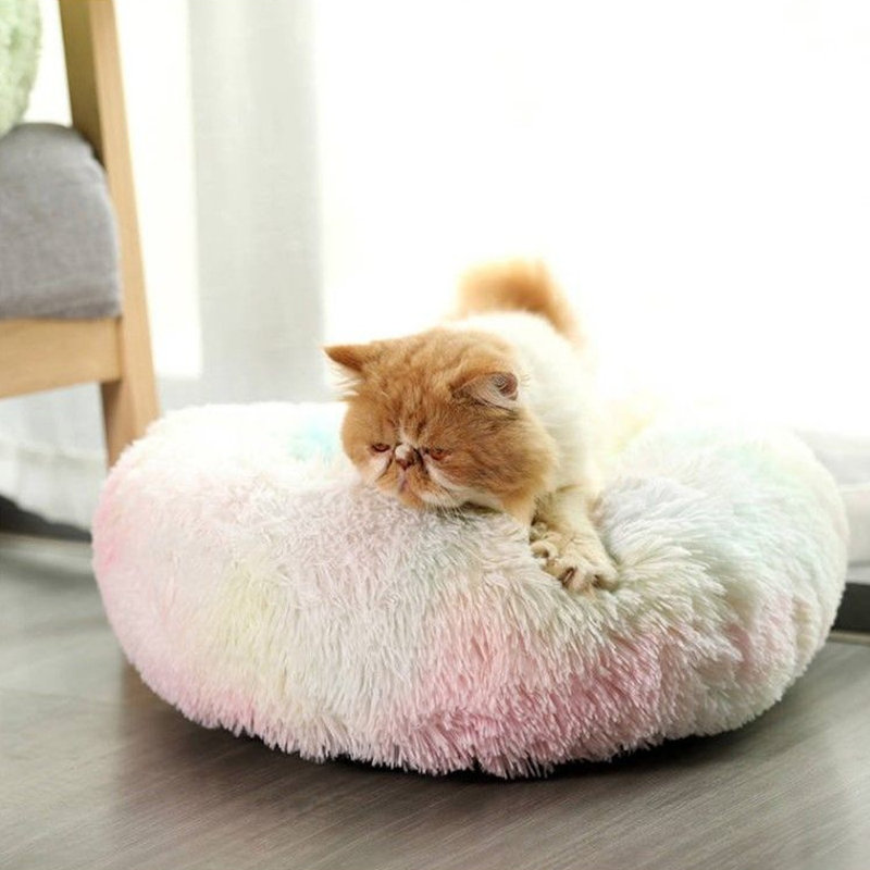 Tucker Murphy Pet™ Vinton Designer Round Unicorn Cat Bed & Reviews ...