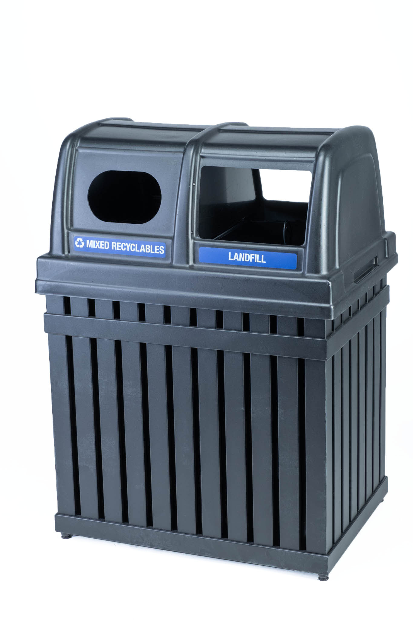 Commercial Zone ArchTec 50 Gallon Multi-Compartments Trash & Recycling ...
