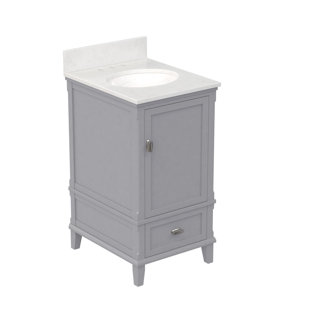 18 Inch Gray Bathroom Vanities You'll Love | Wayfair