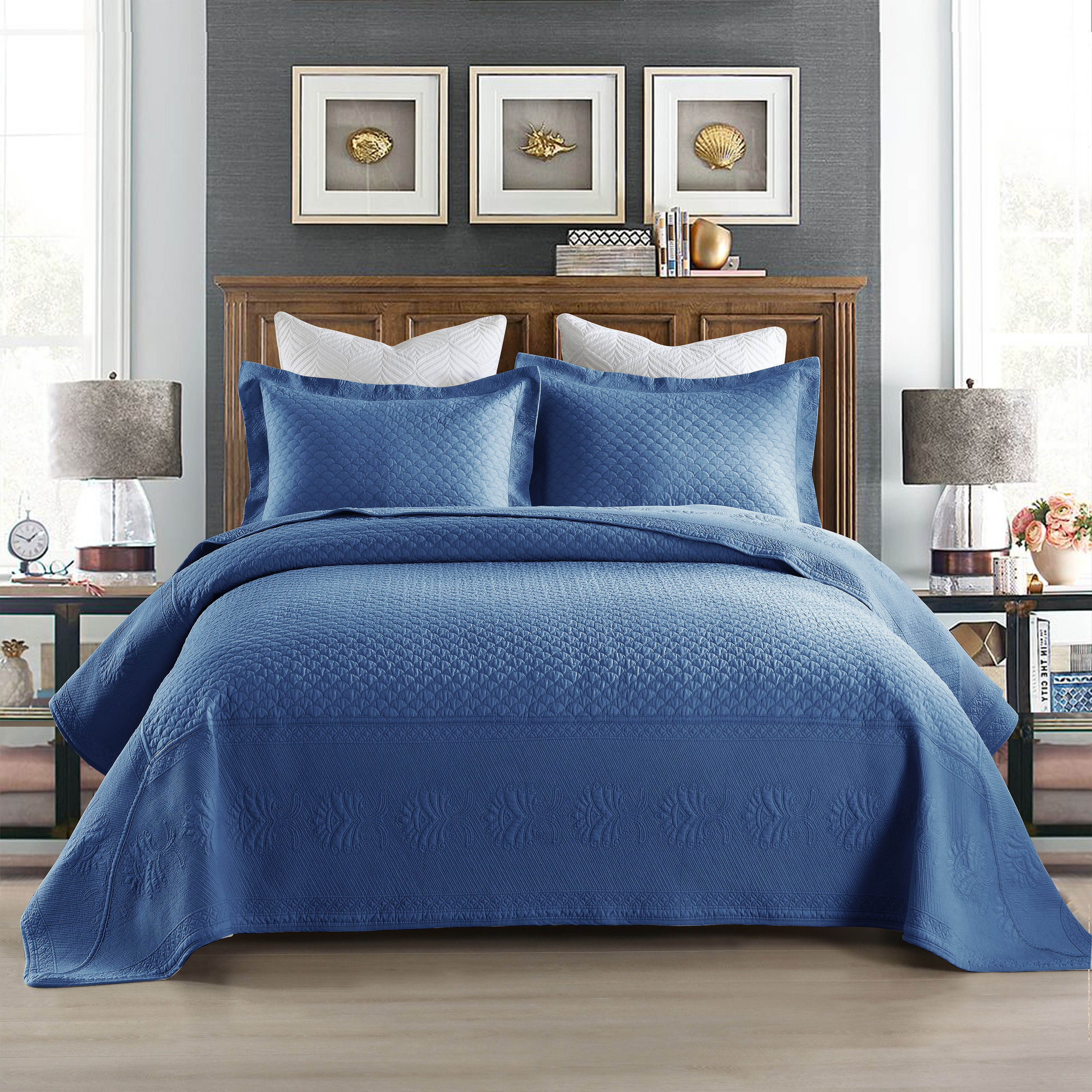 MarCielo TMquilt Cotton Quilt Set | Wayfair