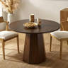 George Oliver 39" Round Pedestal Dining Table & Reviews | Wayfair