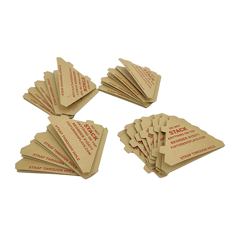 FixtureDisplays 20 Pieces Do Not Stack Sign Corrugated Signage Pallet ...