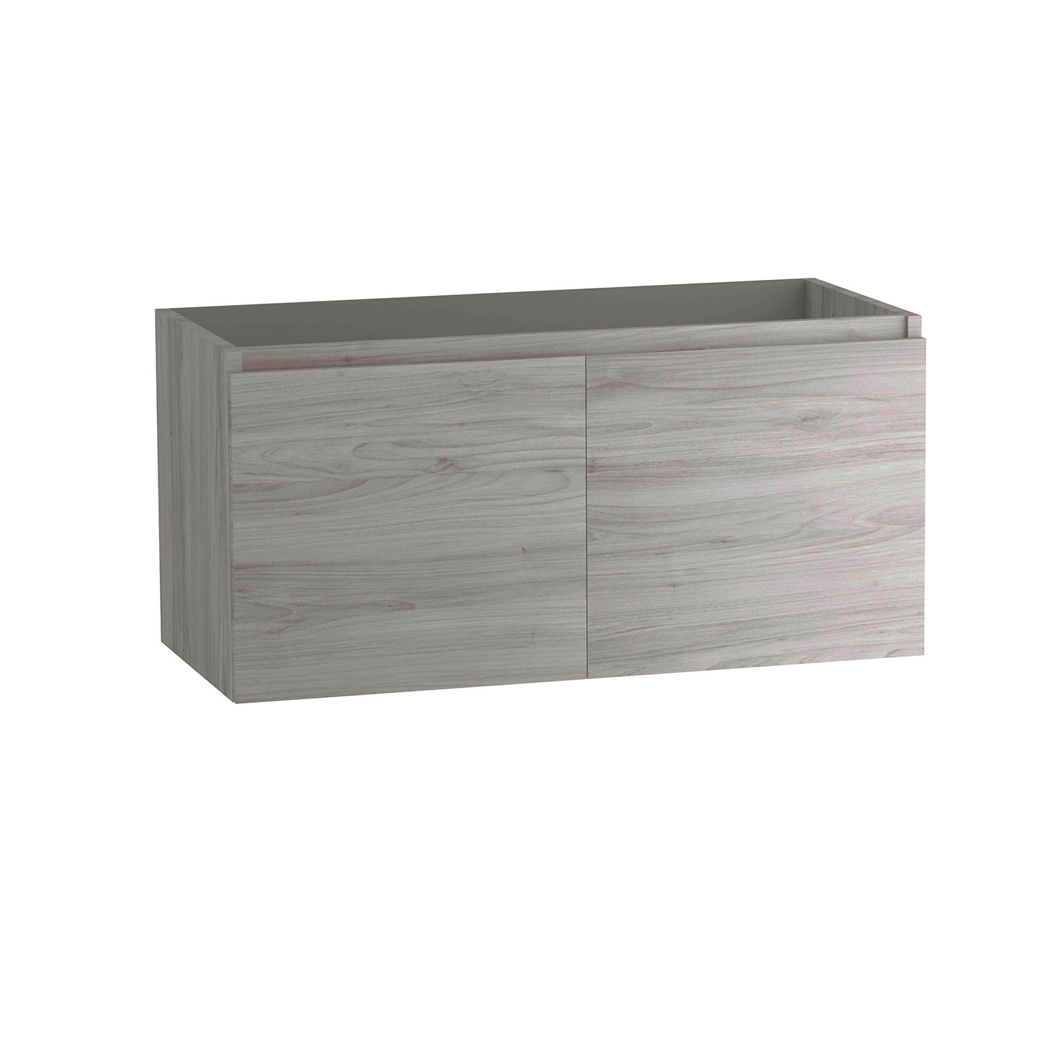 DAX Malibu Double Vanity Cabinet 48 In Cement w/ Onix Basin | Wayfair