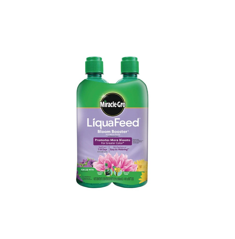 Miracle-Gro Liquafeed Bloom Booster Refill Plant Food Growing Kit | Wayfair