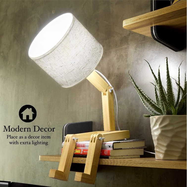 CG INTERNATIONAL TRADING Wood Desk Lamp - Wayfair Canada