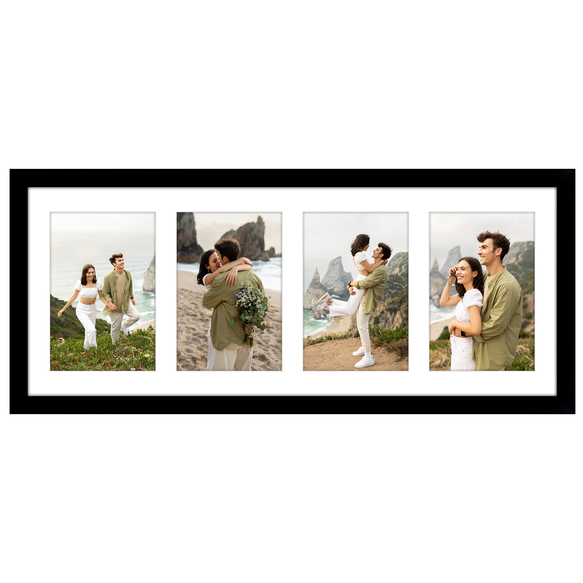 Americanflat Collage Picture Frame To Display 4 Photos At Once | Wayfair