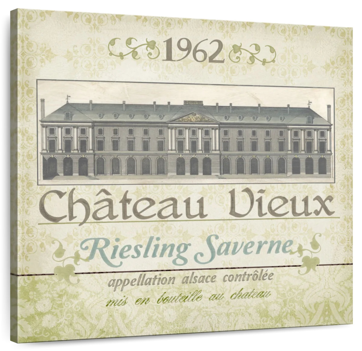 Elephant Stock White Wine Labels I Wall Sign | Wayfair