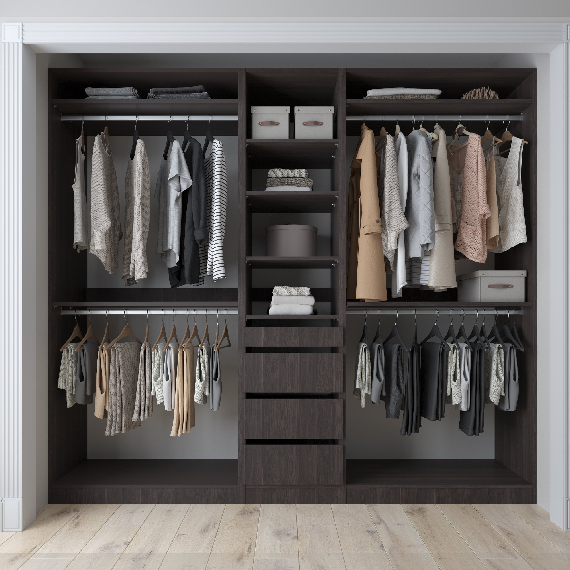 Closets & Co. 90" Closet System & Reviews - Wayfair Canada