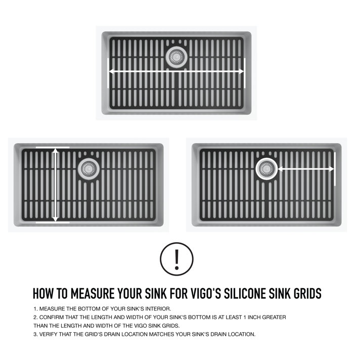VIGO Silicone Grid Sink Grid & Reviews | Wayfair
